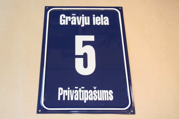 Mājas numura zīmes | Mājas numuri un izgatavošana